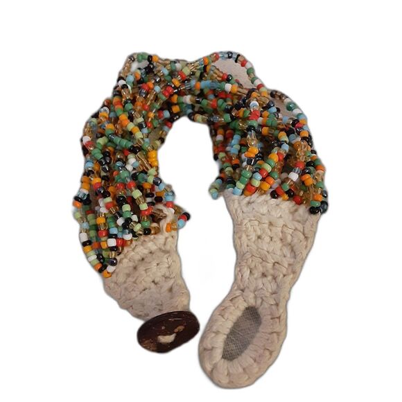 Handmade | Jewelry | Artisan Made Multistrand Seed Bead Bracelet ...